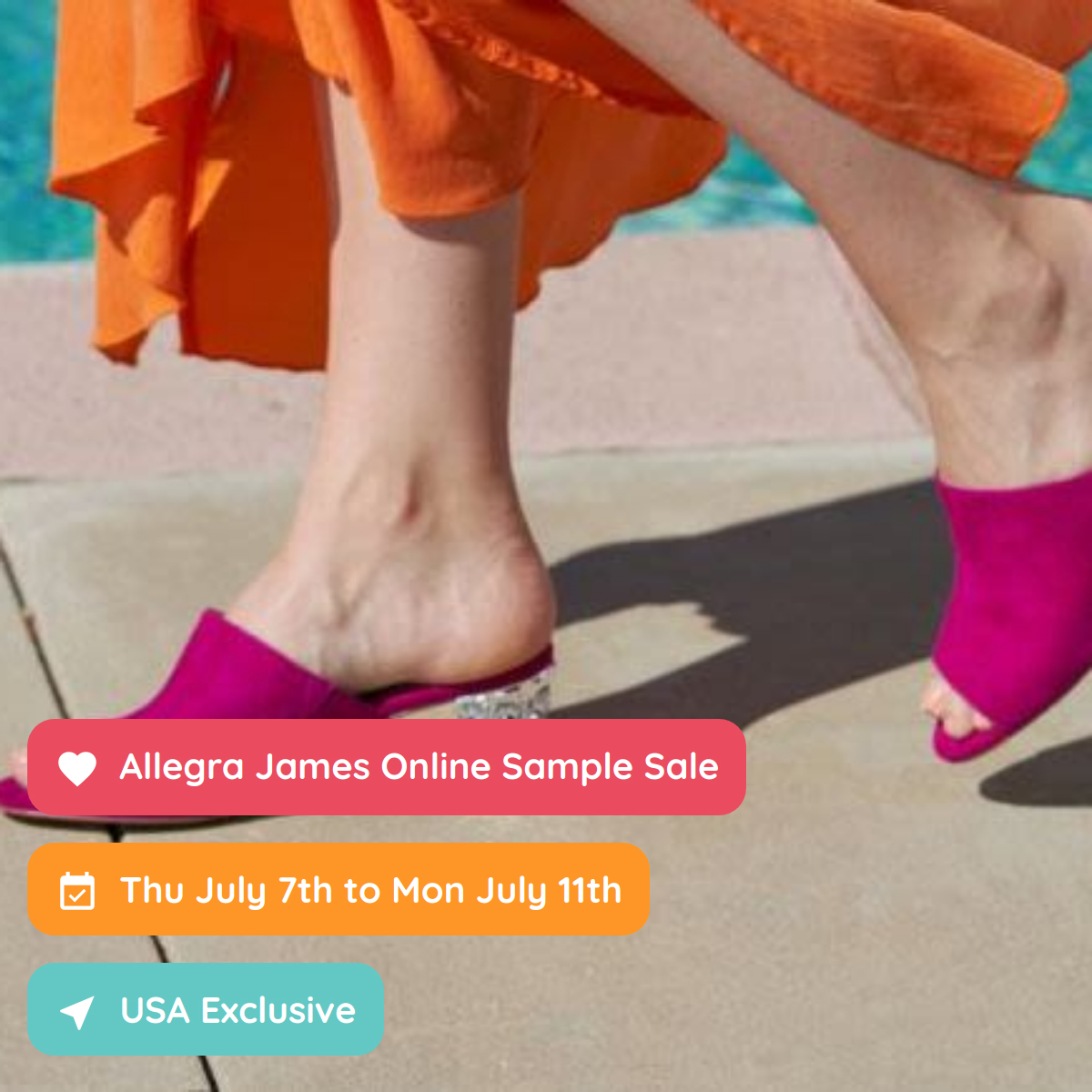 Allegra James Online Sample Sale