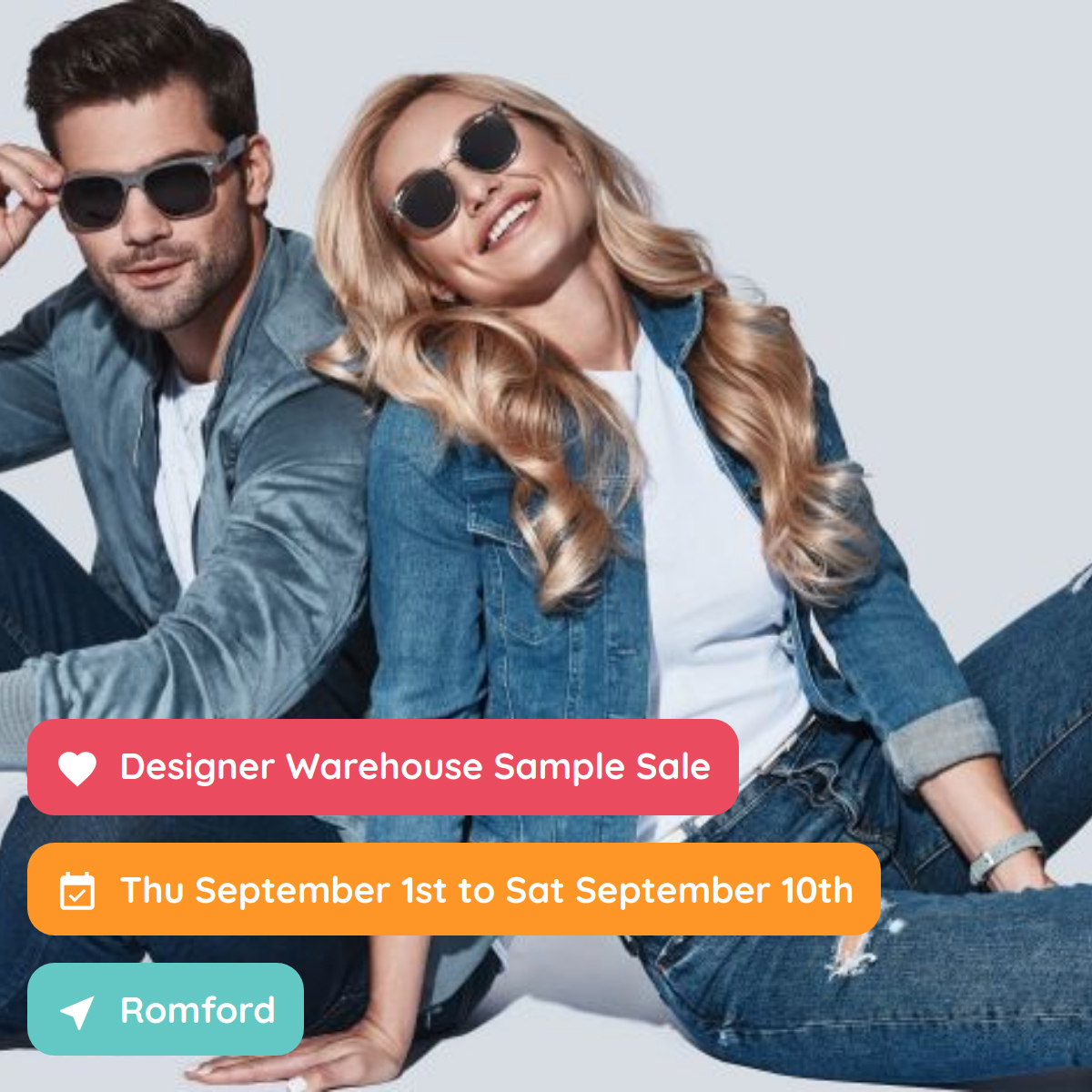 Designer Warehouse Sample Sale, London, September 2022