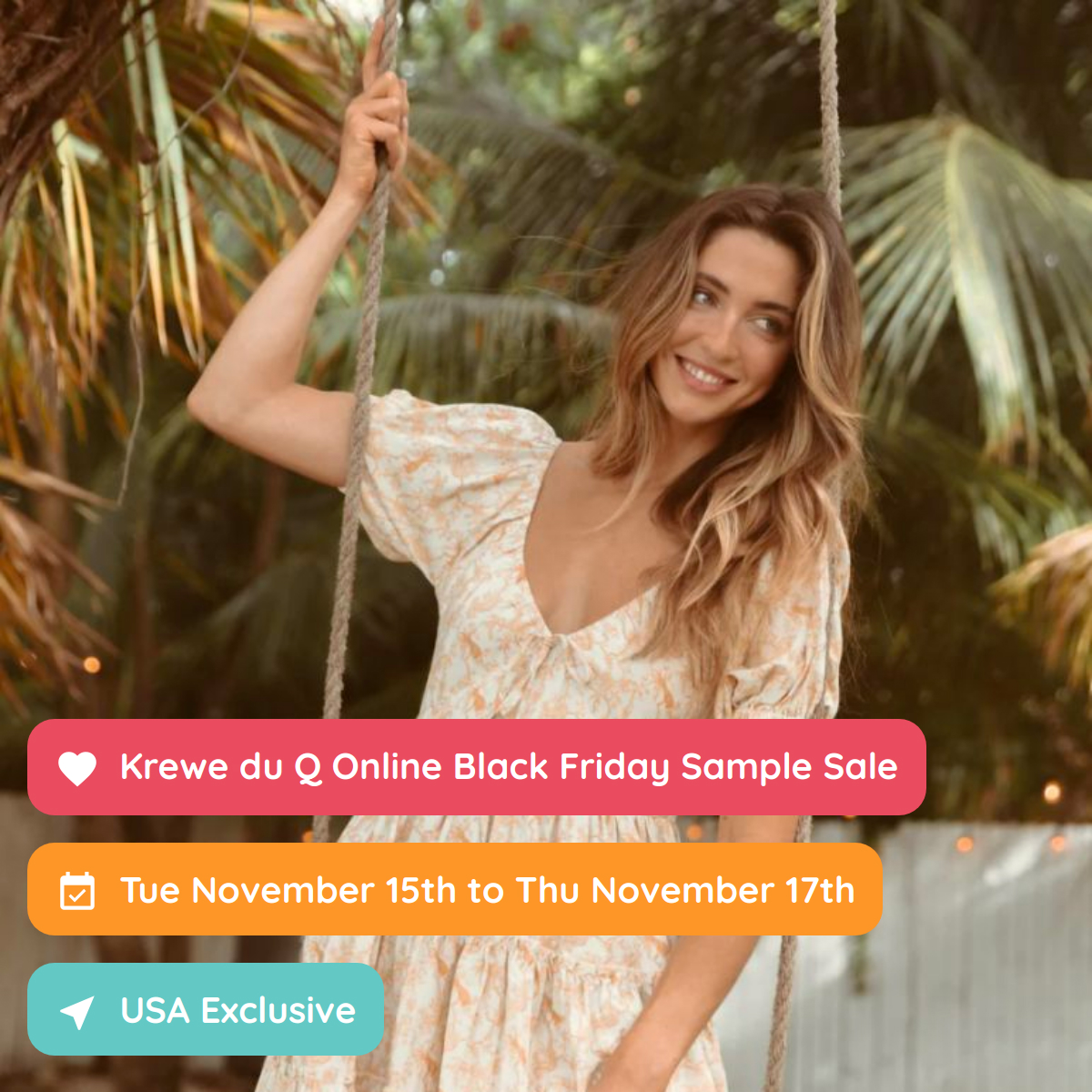 Krewe du Q Online Black Friday Sample Sale