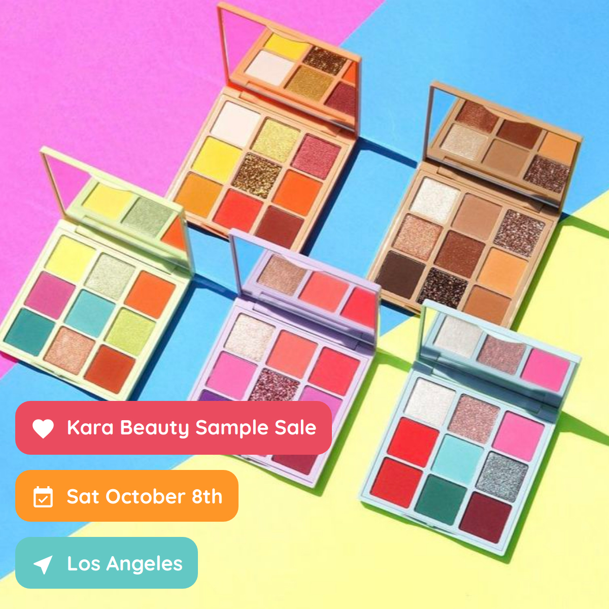 Kara Beauty Sample Sale, Los Angeles, October 2022