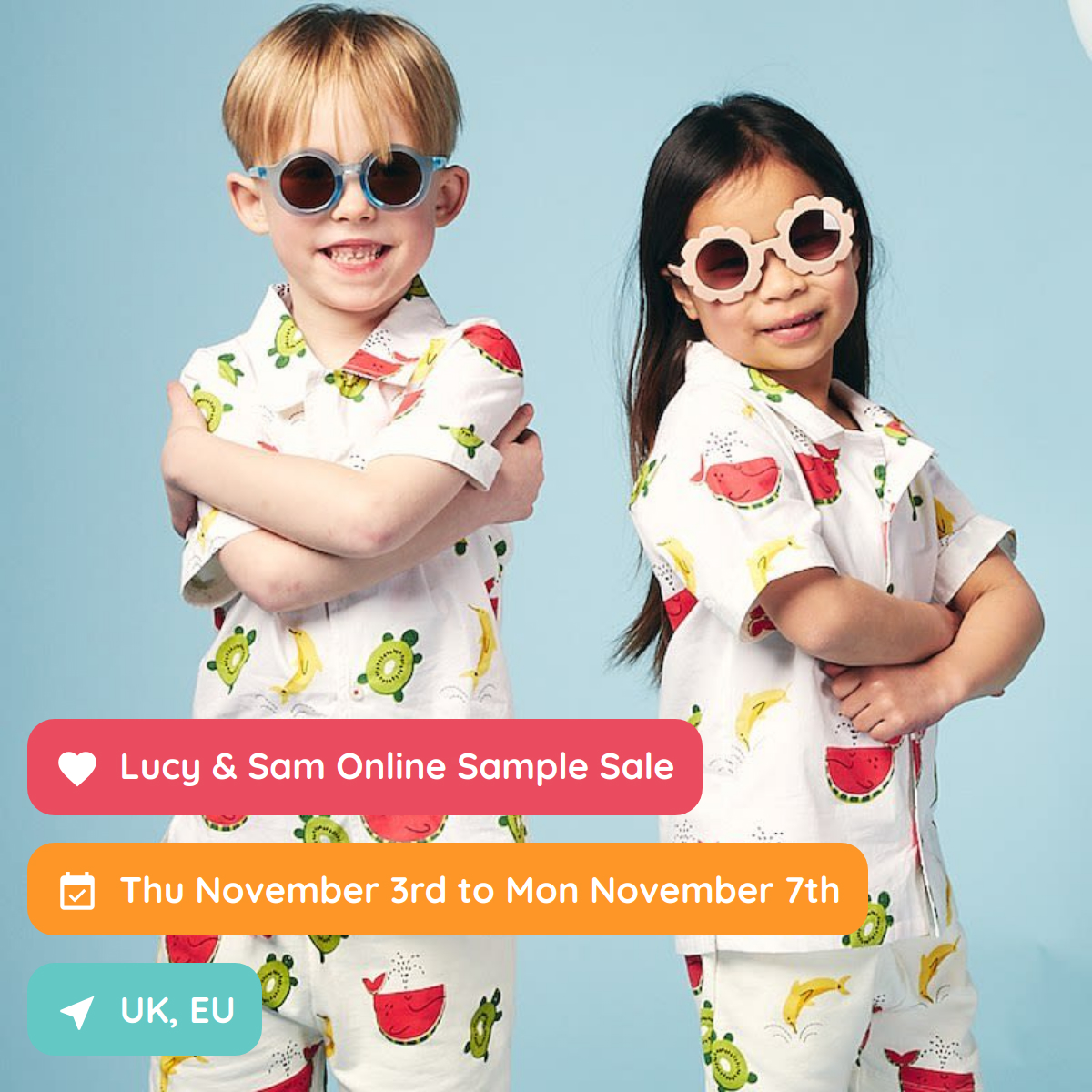 Lucy & Sam Online Sample Sale