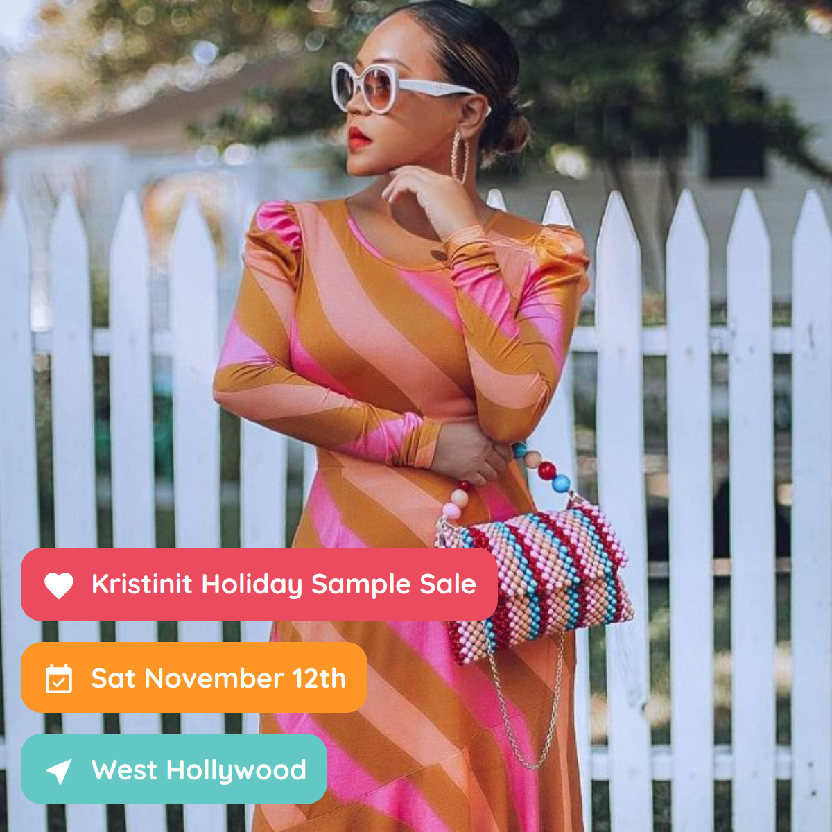 Kristinit Holiday Sample Sale, Los Angeles, November 2022