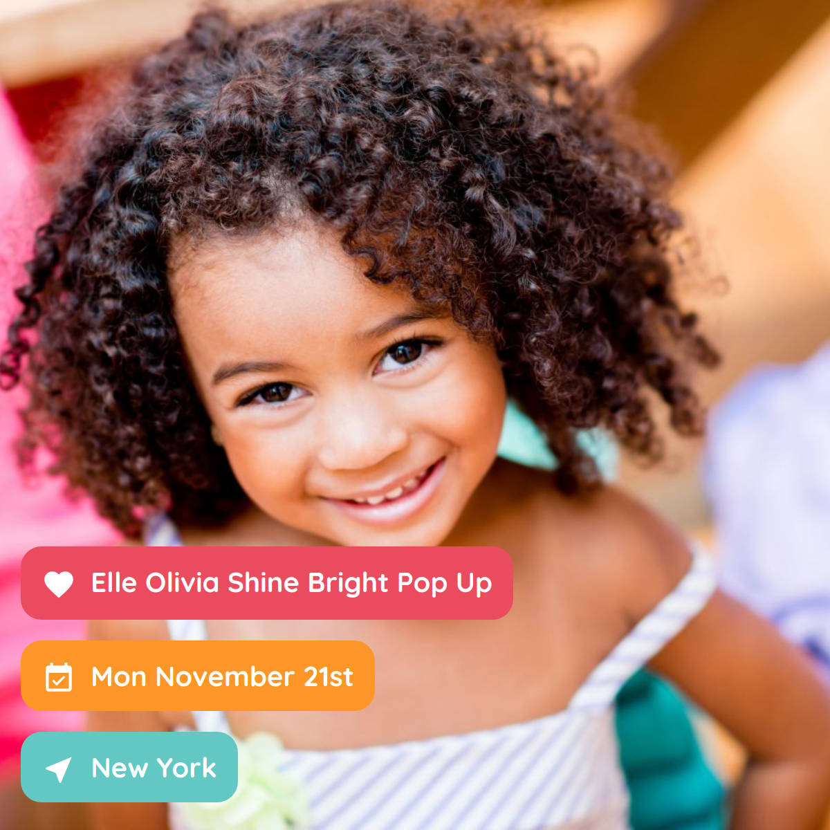Elle Olivia Shine Bright Pop Up, New York, November 2022
