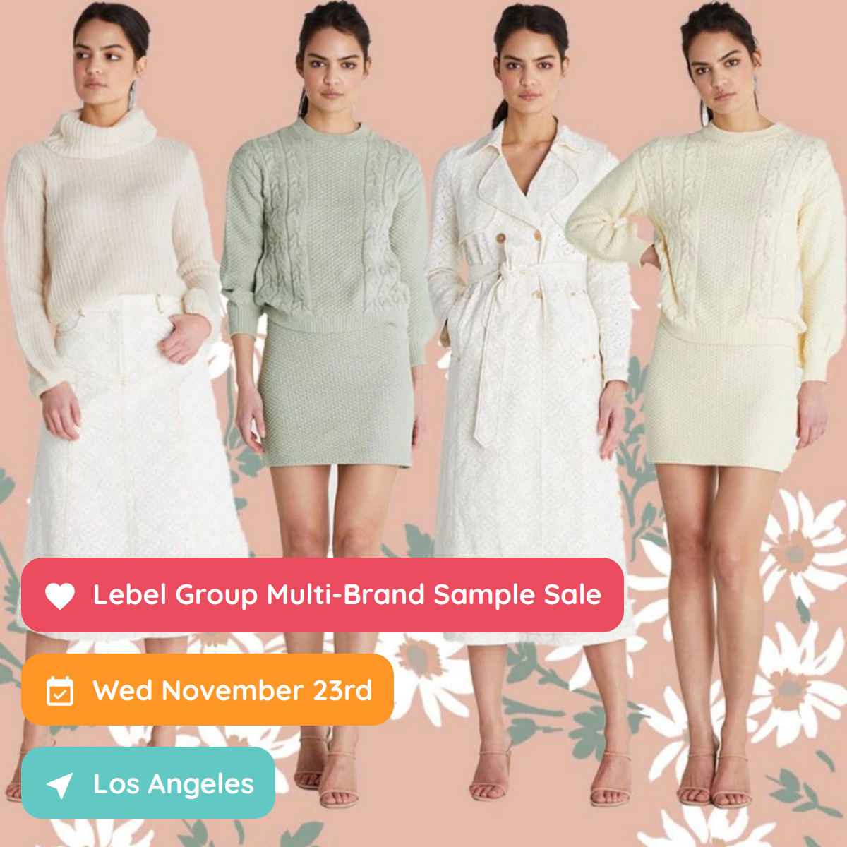Lebel Group Multi-Brand Sample Sale, Los Angeles, November 2022